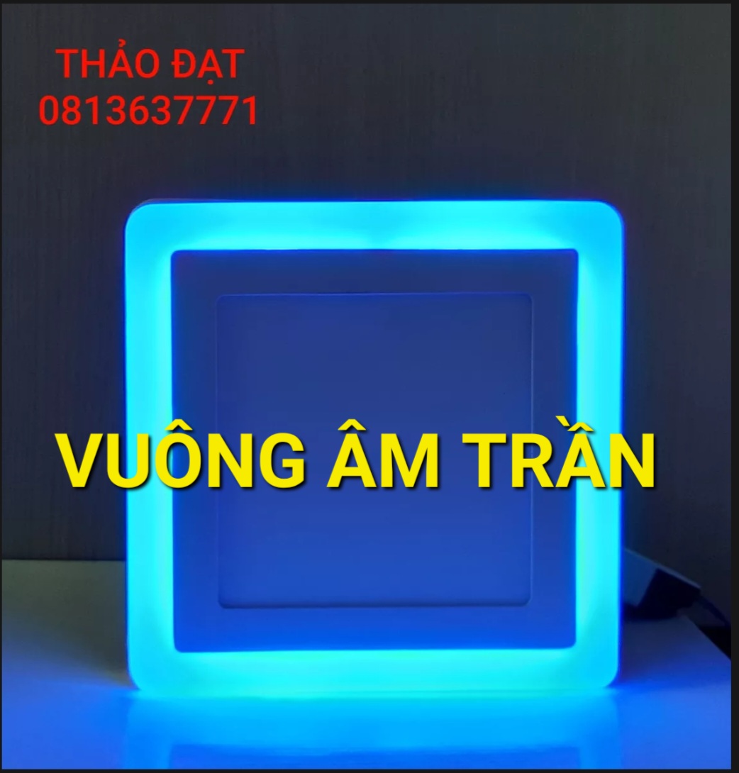 ĐÈN LED VUÔNG ÂM TRẦN 3 CHẾ ĐỘ MÀU